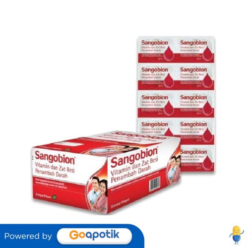 Jual Sangobion Box 250 Kapsul | Shopee Indonesia