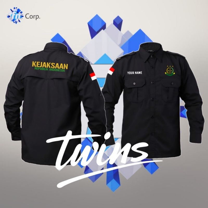 Jual KEMEJA PDH PDL LENGAN PANJANG KEJAKSAAN RI (BISA CUSTOM REQUEST) -JRG | Shopee Indonesia