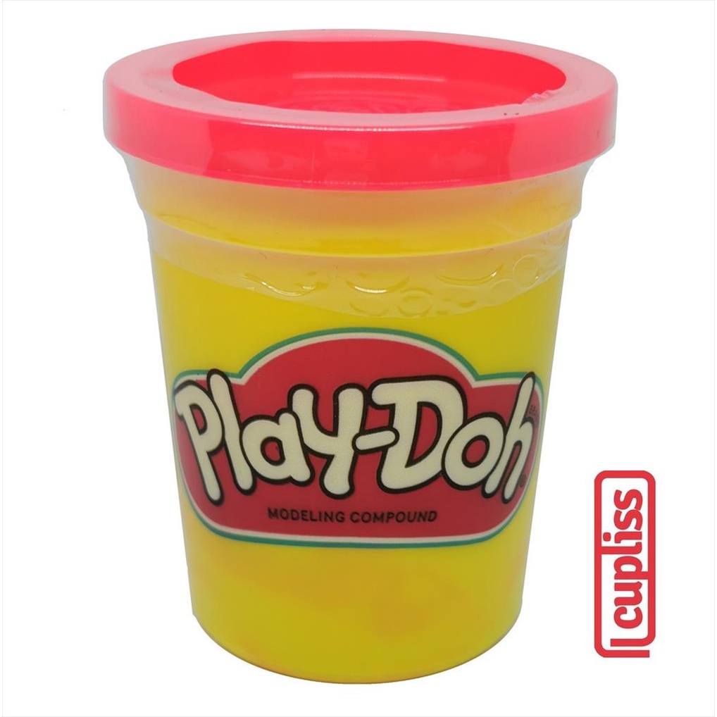 Jual Play Doh Dough Can 4 OZ Red 112 Gr PlayDoh Single Tub Original ...