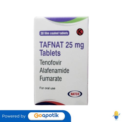 Jual TAFNAT 25 MG BOTOL 30 TABLET | Shopee Indonesia