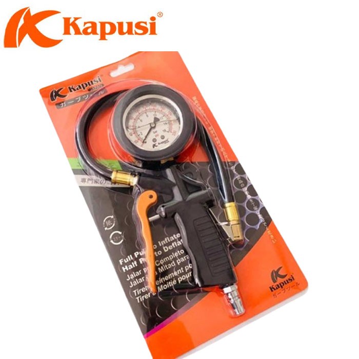 Jual Kapusi Isi Buang Ukur Angin Ban Kompressor Tire Inflator Gun K ...