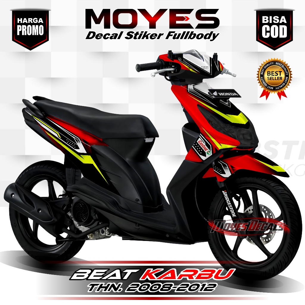 Jual Decal Beat Karbu Fullbody / Stiker Variasi Beat Karbu Old Full ...