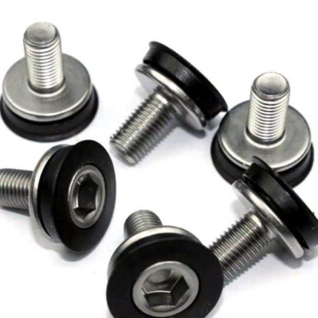 Jual BAUT CRANK BB KOTAK SILVER L GEAR DEPAN SQUARE TAPPERED BOTTOM ...