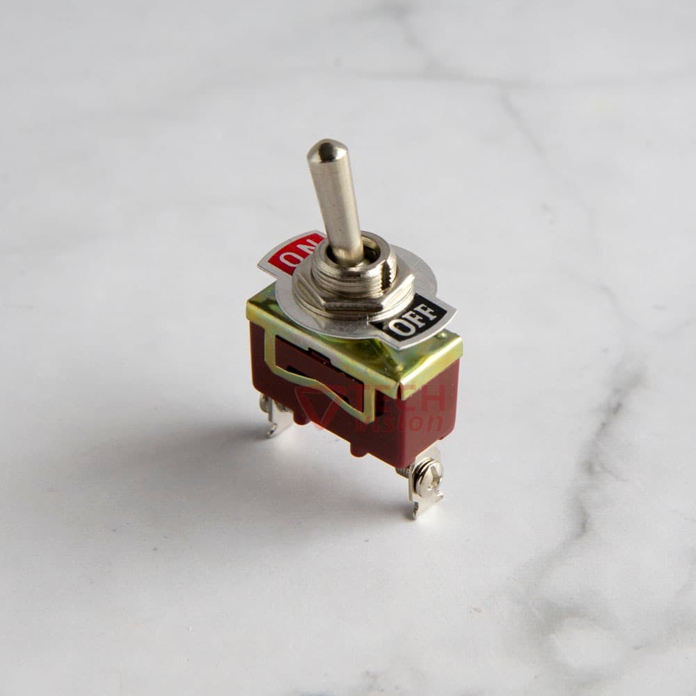 Jual Switch Toggle On Off 2Pin Merah Bagus Saklar | Shopee Indonesia
