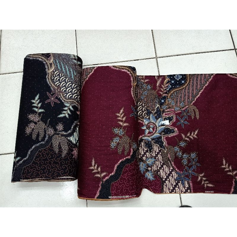 Jual kain batik katun gusti buwono exclusive, batik katun halus batu raden, batik katun meteran ...