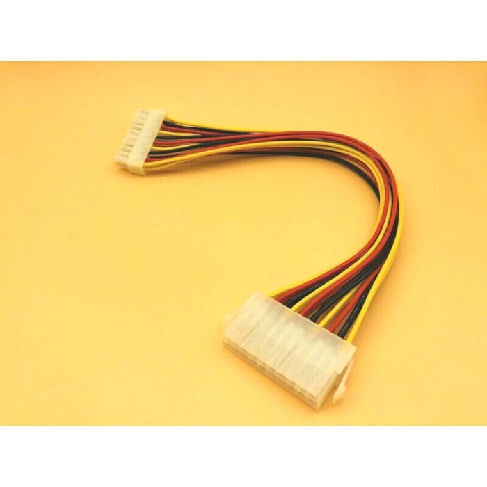 Jual Kabel Perpanjangan ATX 24 Pin PSU Power Supply 24Pin Extension ...