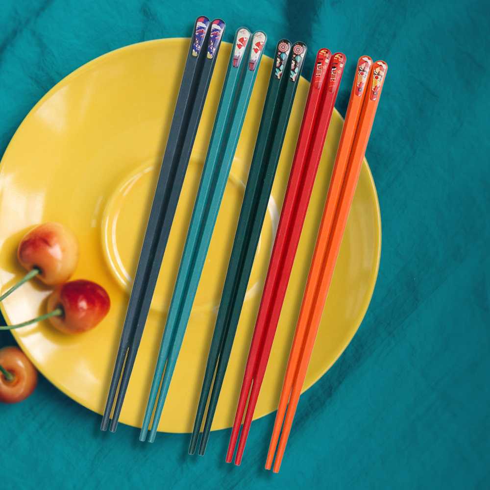 Jual GMGY Sumpit Makan Japanese Style Chopstick Ergonomic 5 Pasang ...