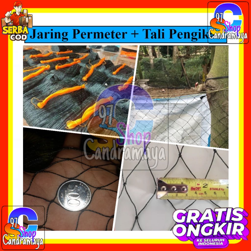 Jual Jaring Tanaman Merambat/Rambatan Tanaman Tahan Sinar Matahari ...