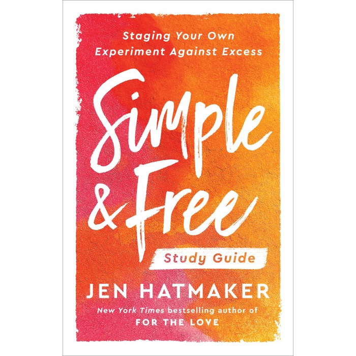 Jual buku Simple and Free: 7 Experiments Against Excess | Shopee Indonesia