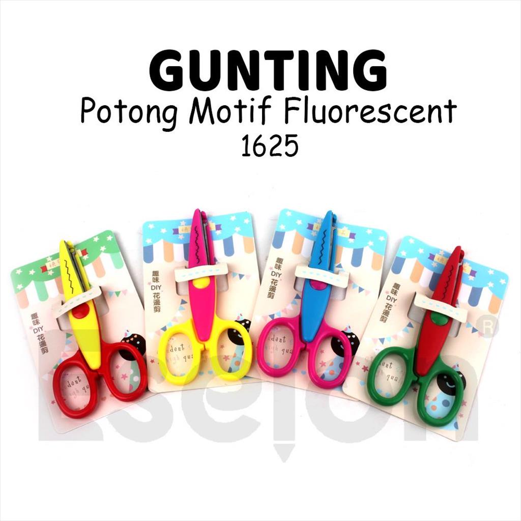 Jual 1pcs Gunting Fancy Bentuk GERIGI 1625 / Gunting Motif Fancy ...