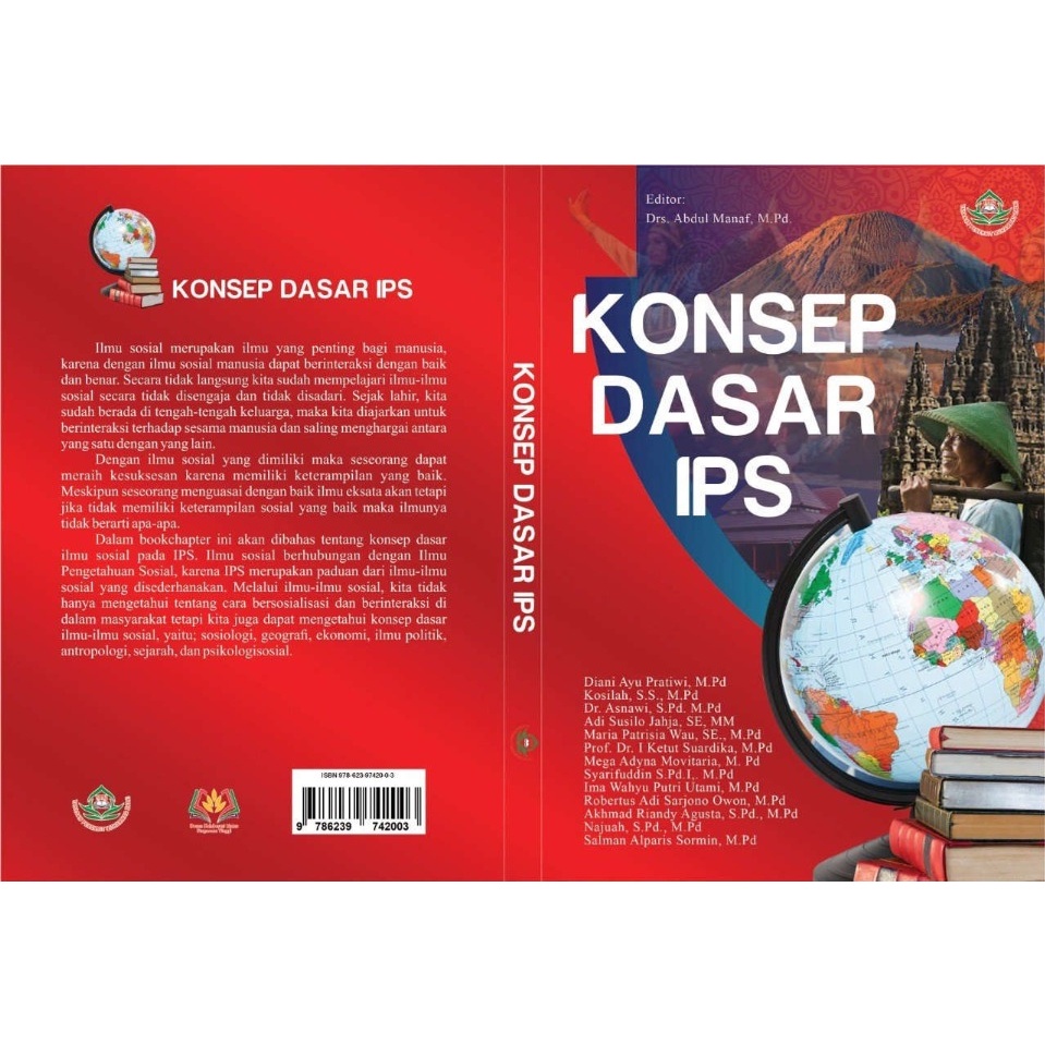 Jual Pdf Konsep Dasar IPS Drs. Abdul Manaf, M.Pd. (editor) | Shopee Indonesia