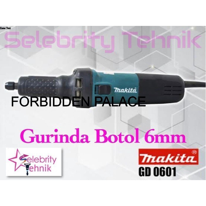 Jual Dijual Strong Die Grinder Makita GD 0601/Gerinda tangan Botol GD0601 GBM489 | Shopee Indonesia