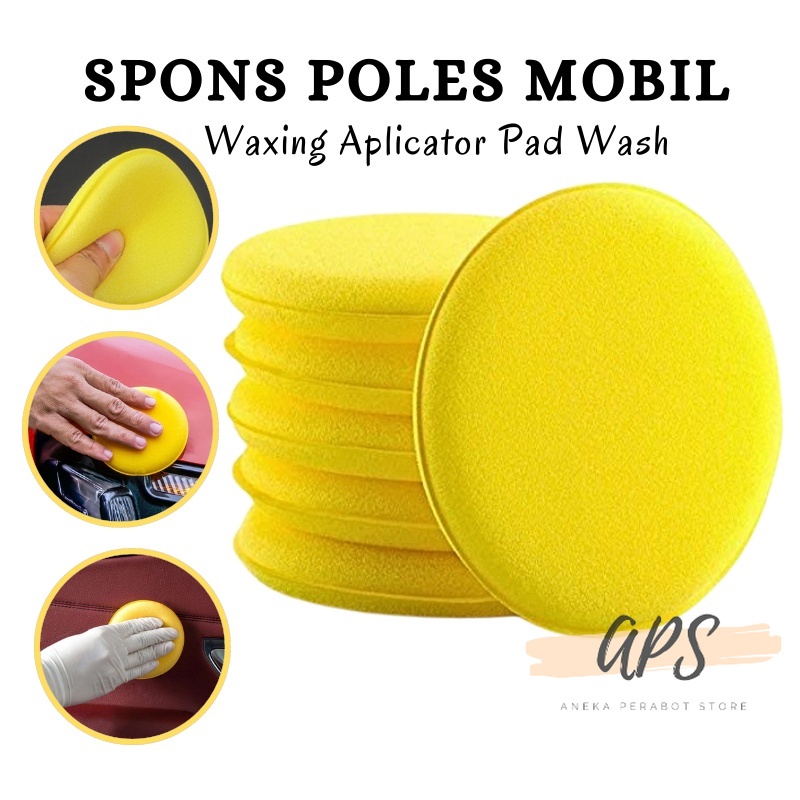 Jual APS -I311- Busa Poles Mobil - Spons Poles Mobil Waxing Aplicator ...