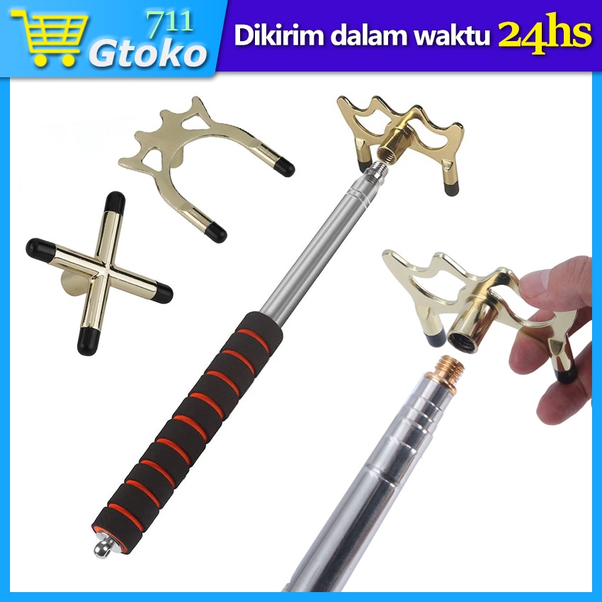 Jual Bridge Rest Billiard Telescopic Stick Kepala Cagak Stick Biliar ...