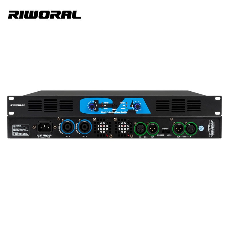 Jual RIWORAL Power Amplifier CA 550 wattsx2 high stability Preheat soft ...