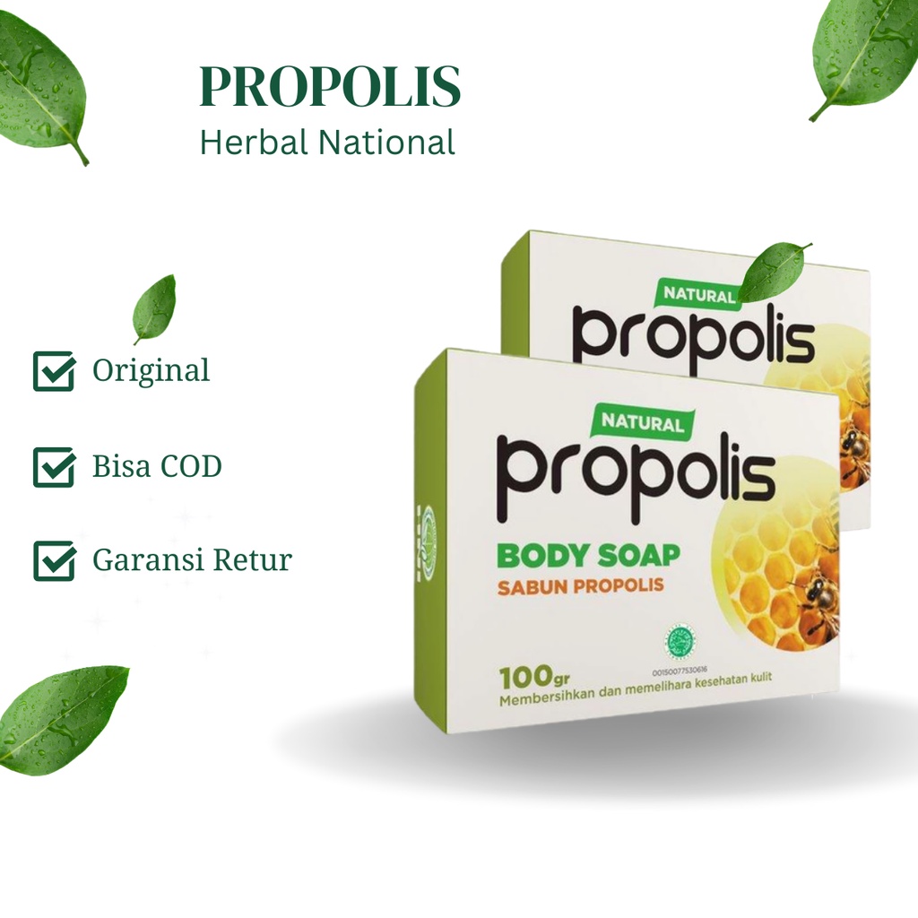 Jual Sabun Propolis - Herbal Kecantikan Alami - HNI BPOM | Shopee Indonesia