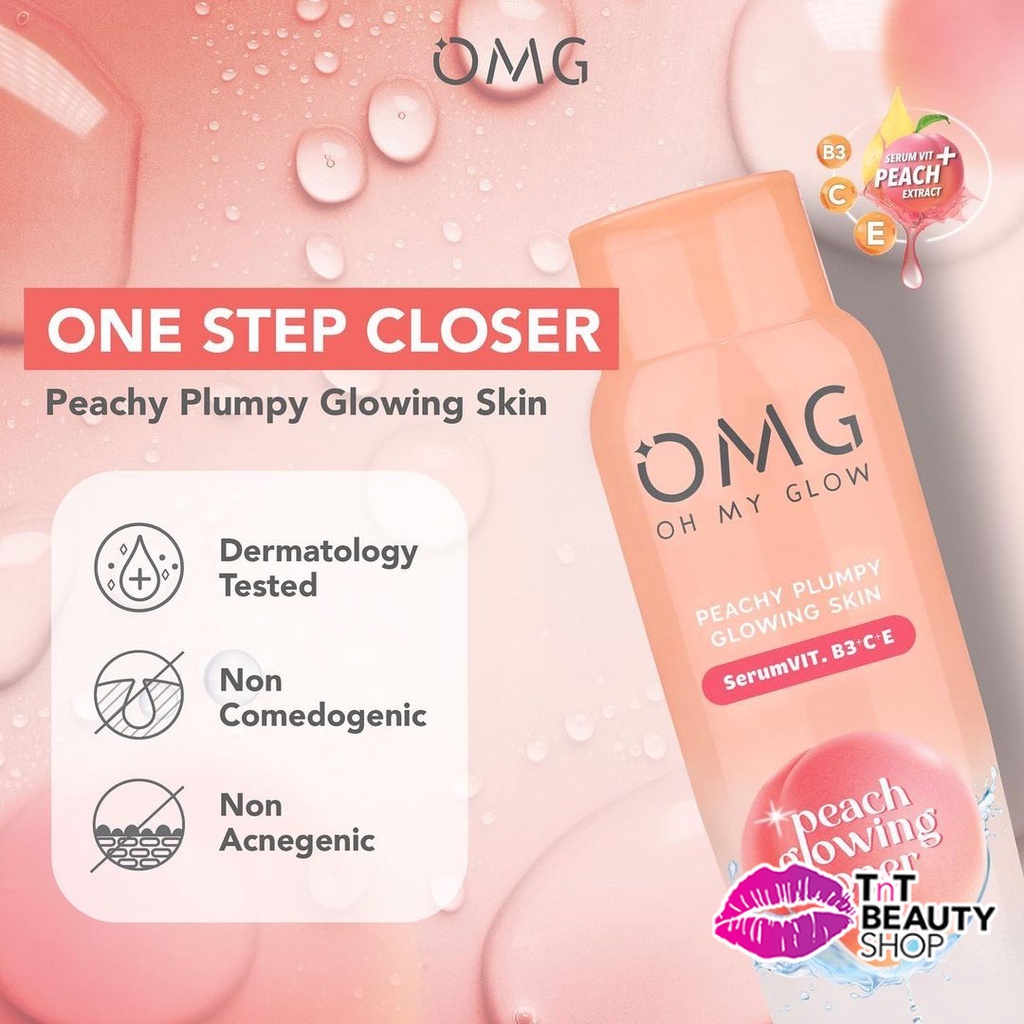 Jual OMG OH MY GLOW PEACH GLOWING TONER - 100 ML | Shopee Indonesia