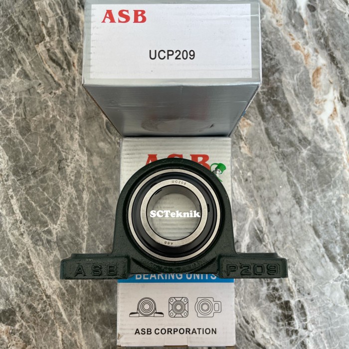 Jual BEARING PILLOW BLOCK UCP 209 ASB / P209 ASB ( as 45 mili ...