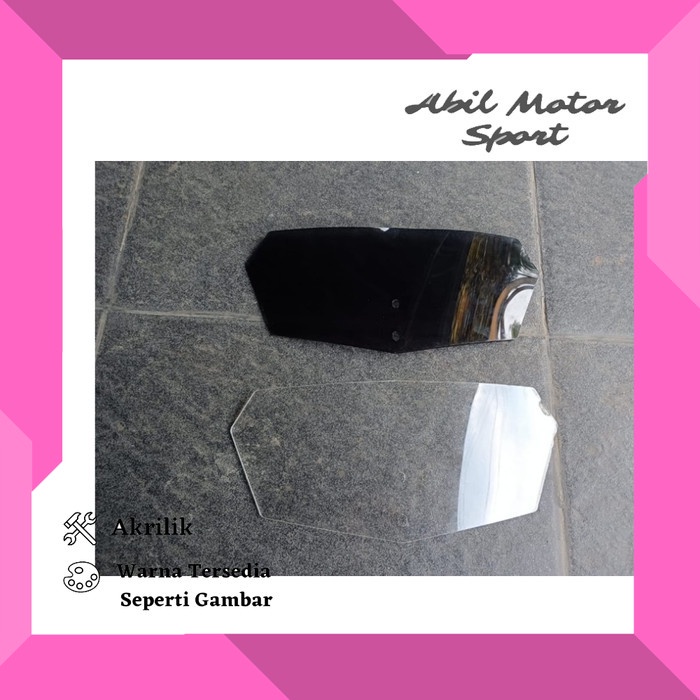 Jual EXTENSION VISOR EXTENSION WINDSHIELD TAMBAHAN VISOR CRF RALLY NMAX ...