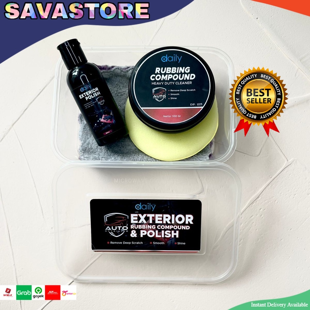 Jual DAILY EXTERIOR RUBBING COMPOUND & POLISH - Kompon Penghilang Baret ...