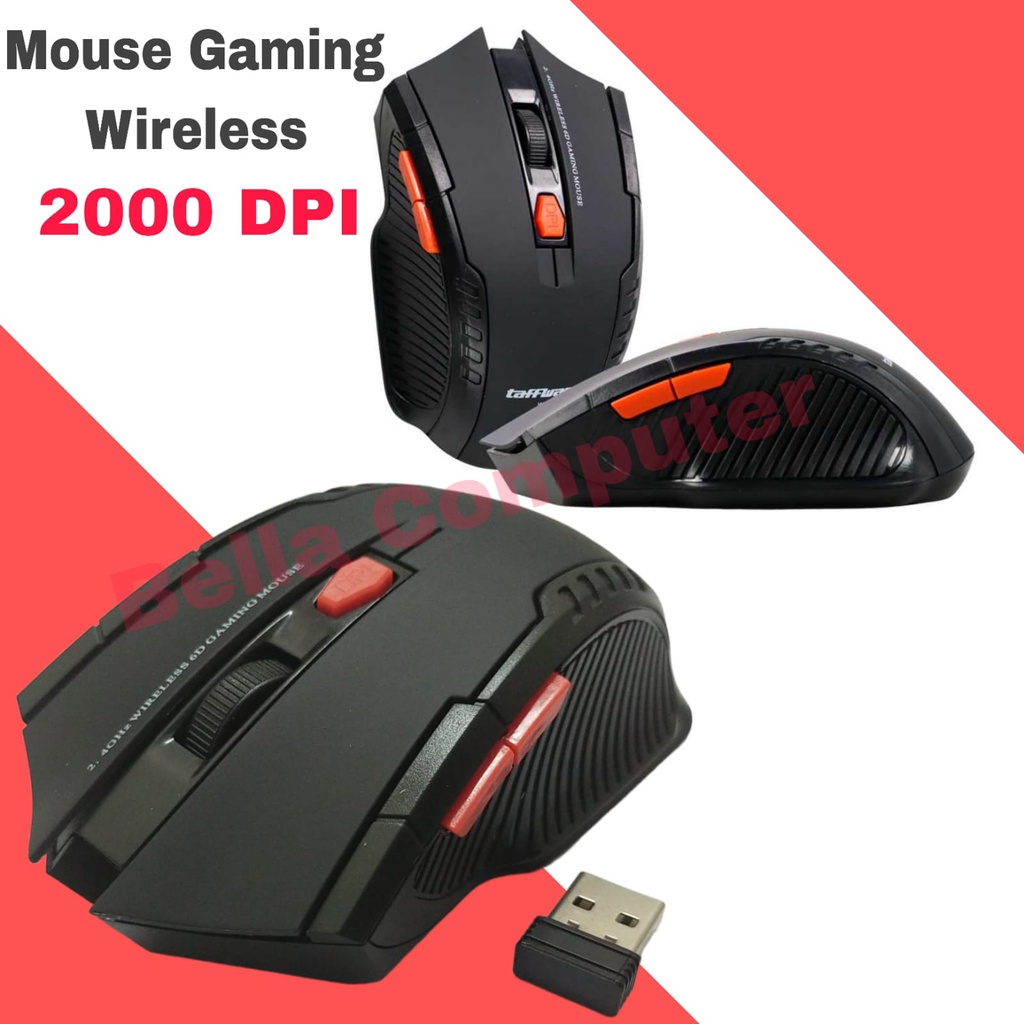Jual Taffware Fantech Gaming Mouse Wireless 2000 DPI - W4/Mouse ...