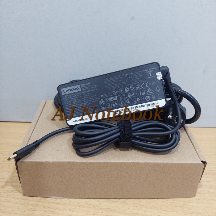 Jual Adaptor Charger LEN Thinkpad X380 X390 X395 T490 T490S TYPE C ...