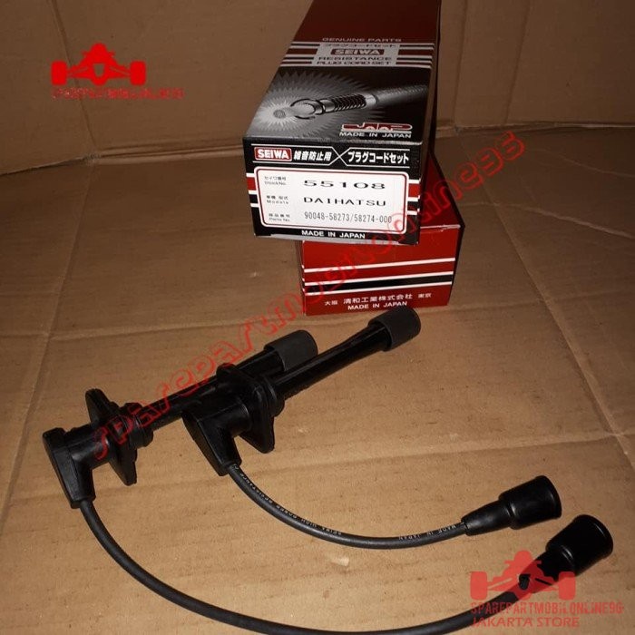 Jual Kabel Busi Coil Set Daihatsu Taruna EFI Injeksi SEIWA JAPAN ...