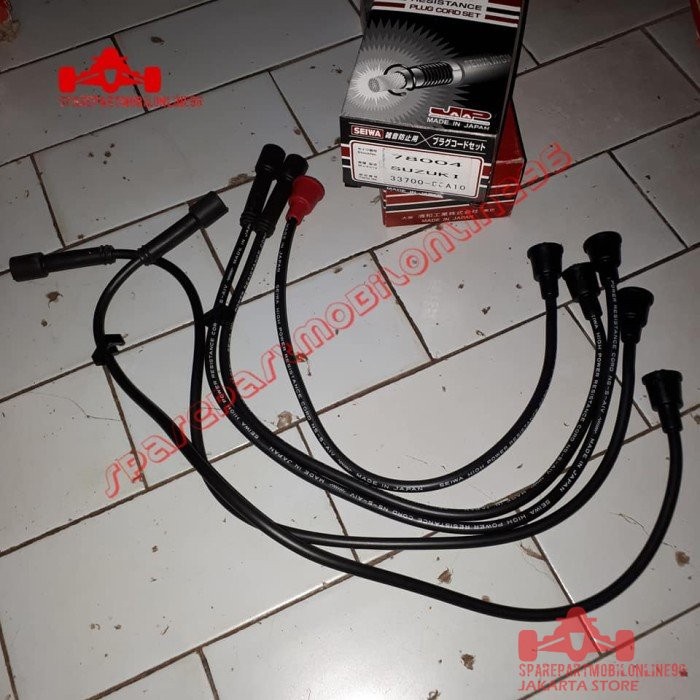 Jual Kabel Busi Coil Set Suzuki Vitara Escudo Sidekick SEIWA JAPAN ...