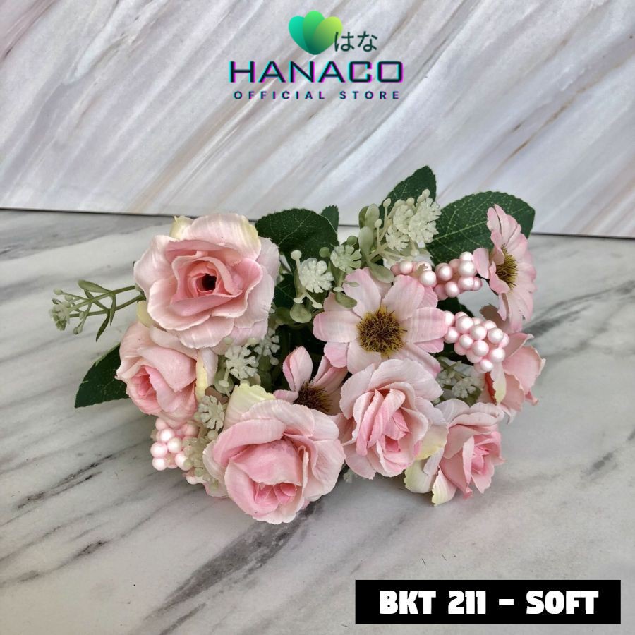 Jual HANACO - Bouquet bunga BKT-211 Artifisial Dekorasi | Shopee Indonesia