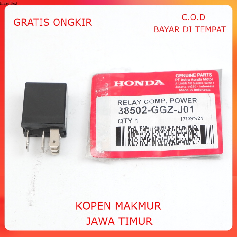 Jual RELAY STATER HONDA GGZ - BEAT SPORTY BEAT STREET BEAT ESP GENIO ...