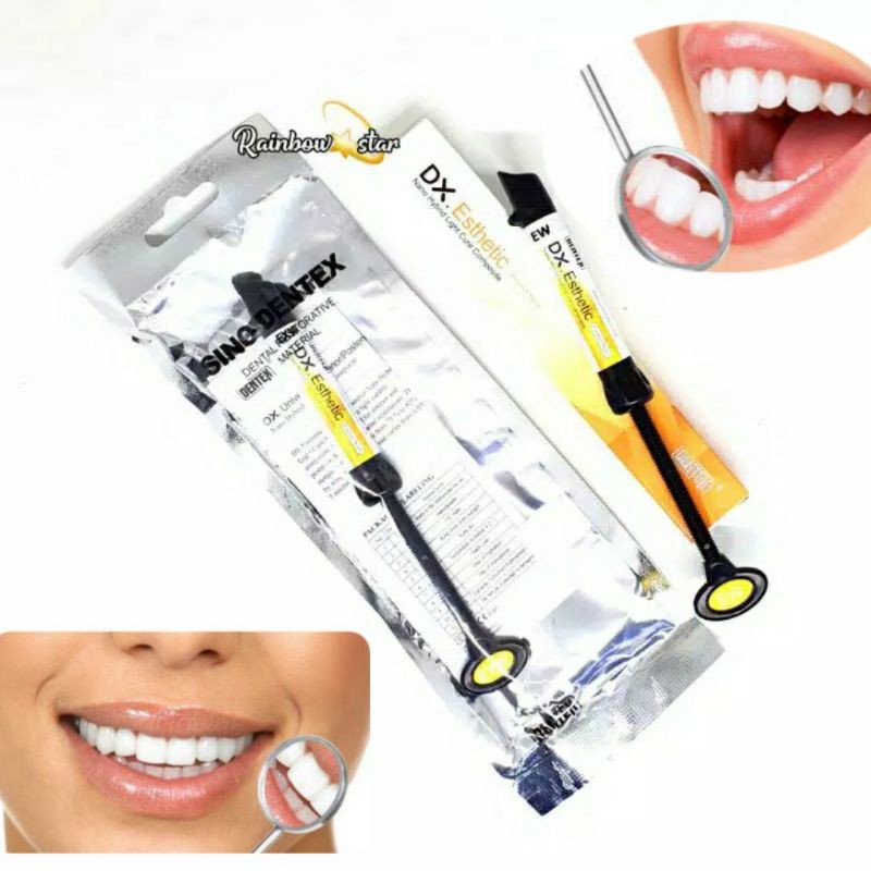 Jual Dentex EW / EXW Komposit DX Extra White / Composite Veneer Dentex Dental Gigi | Shopee ...