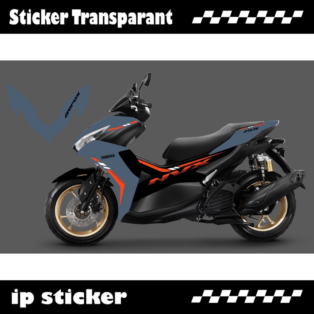 Jual STRIPING AEROX NEW 155 ALL NEW CONNECTED/NVX NEW 155 ORANGE ...
