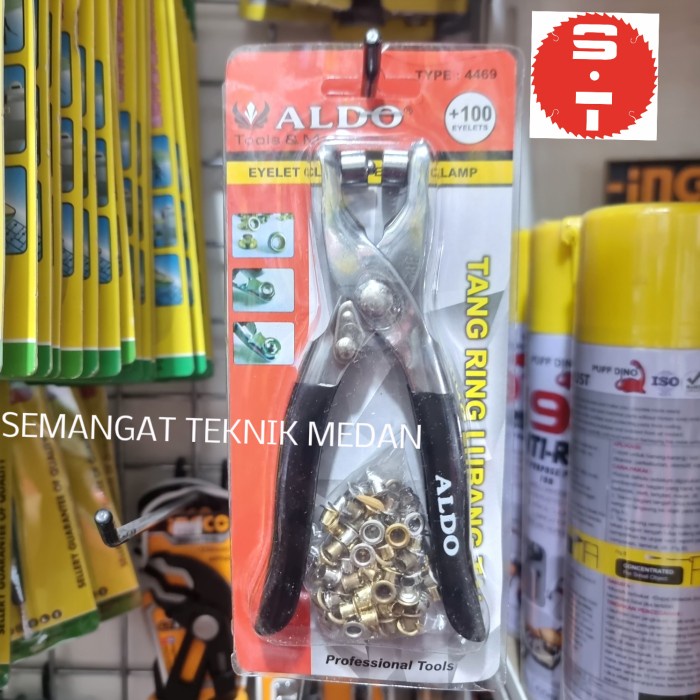 Jual TANG MATA AYAM PLONG RING LUBANG TALI EYELET EYE LET CLAMP SET ...