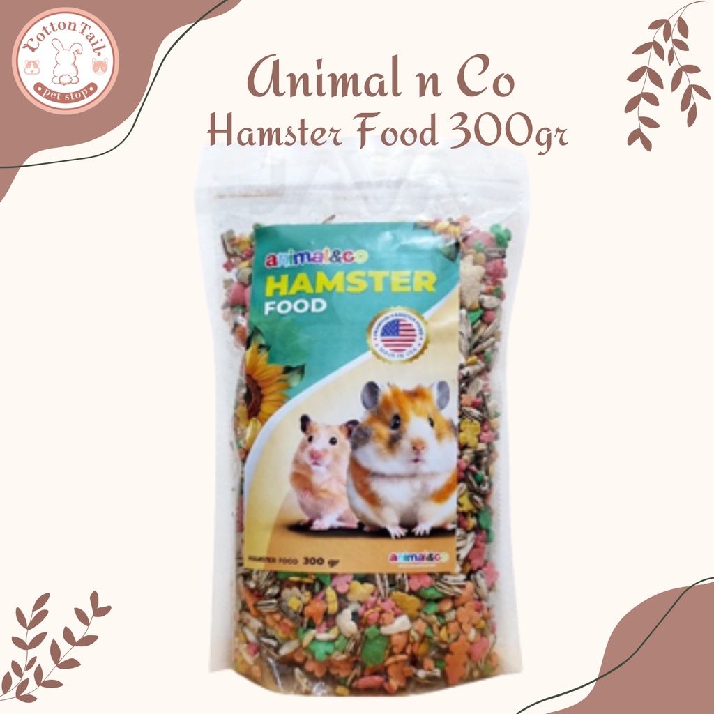 Jual Animal&co Hamster Food With Snack 300 gram - Makanan Hamster ...