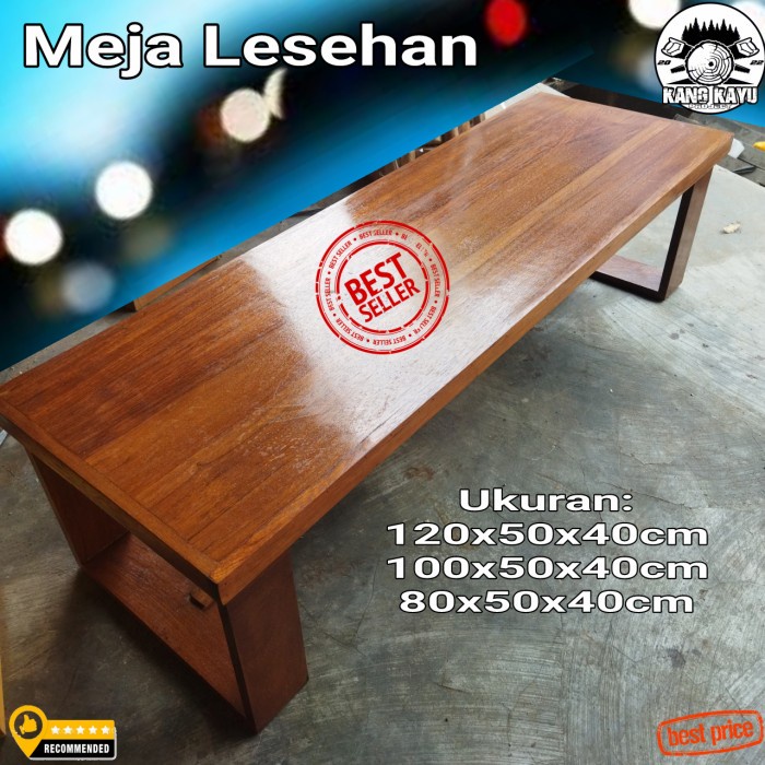 Jual Meja lesehan minimalis modern kayu serbaguna ML01 | Shopee Indonesia
