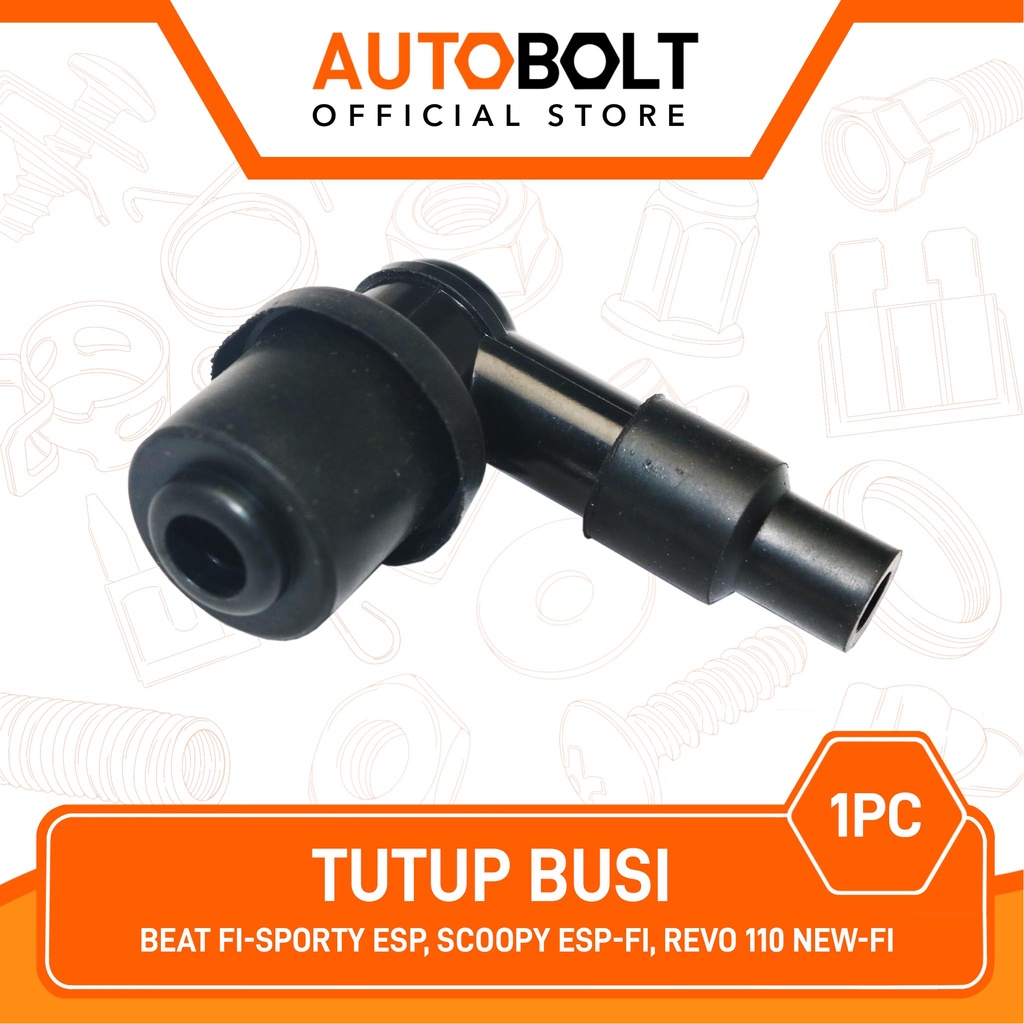 Jual Tutup Cop Cangklong Kepala Busi Cap Assy Noise Suppressor Scoopy ...
