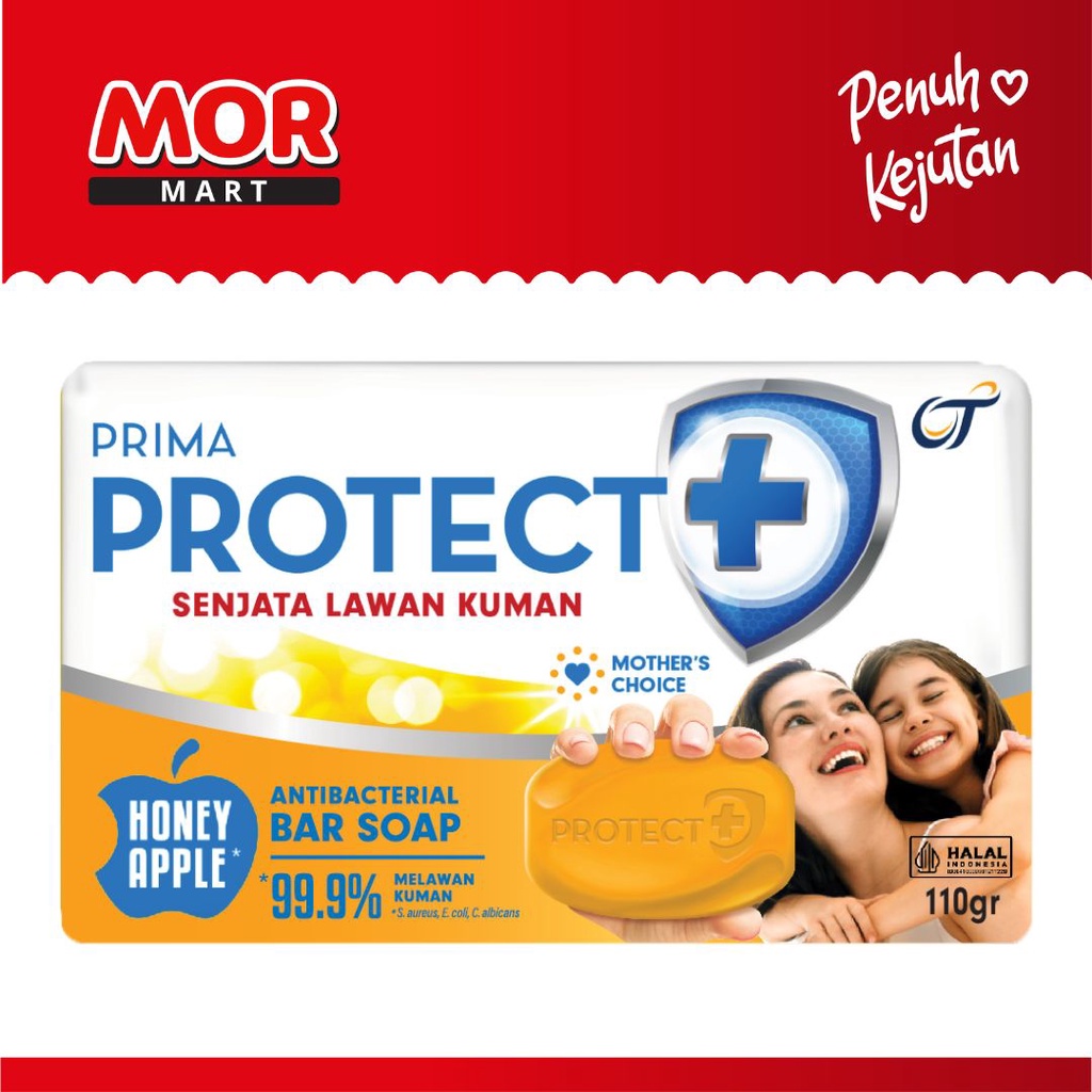 Jual PRIMA PROTECT+ AntiBacterial Bar Soap Honey Apple Sabun Batang ...