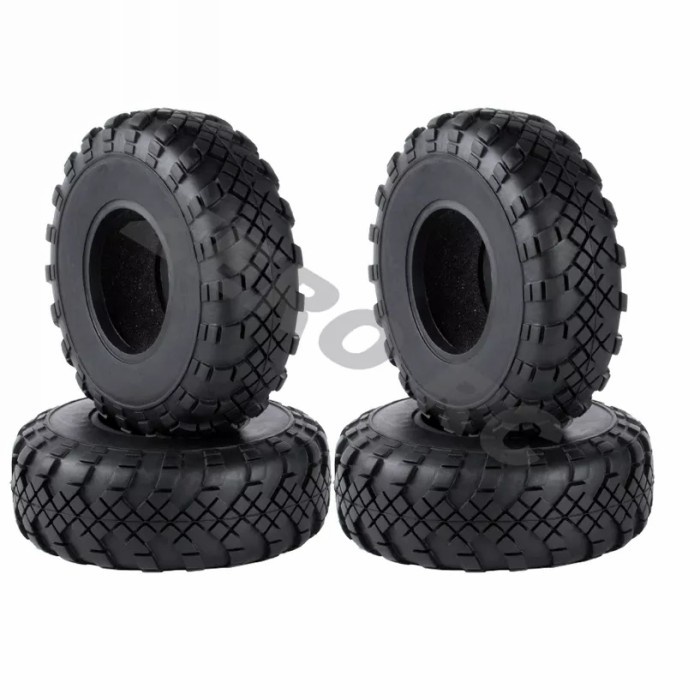 Jual 4pcs Ban 1/10 RC Truck Tires 110mm Soft 1.9 Off-road Mud Tire ...