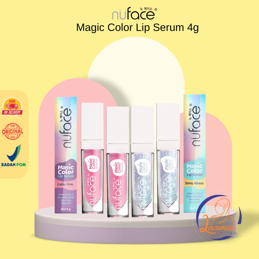 Jual Nuface Magic Color Lip Serum 4g | Shopee Indonesia