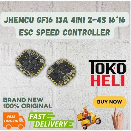 Jual JHEMCU GF16 13A 4IN1 2-4S 16*16 ESC Speed Controller | Shopee ...