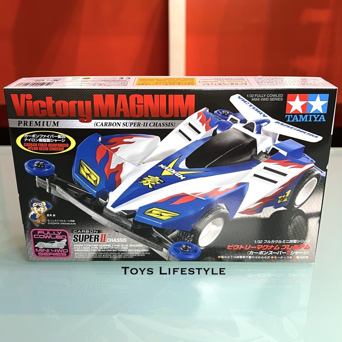 Jual Mainan Rakit Mobil Tamiya Mini 4WD - Magnum Saber | Shopee Indonesia