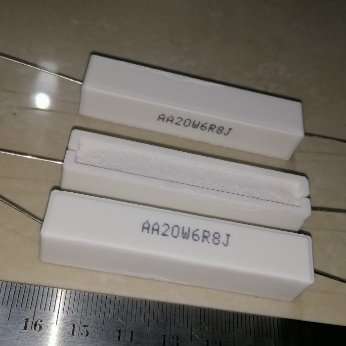 Jual 3 Buah 3Pcs 6R8J 6R8 R 6,8 6.8 Ohm 6,8Ohm 20W6R8J 20W 20 Watt ...