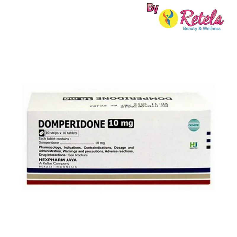 Jual DOMPERIDONE 10MG TAB 50`S[GE] | Shopee Indonesia