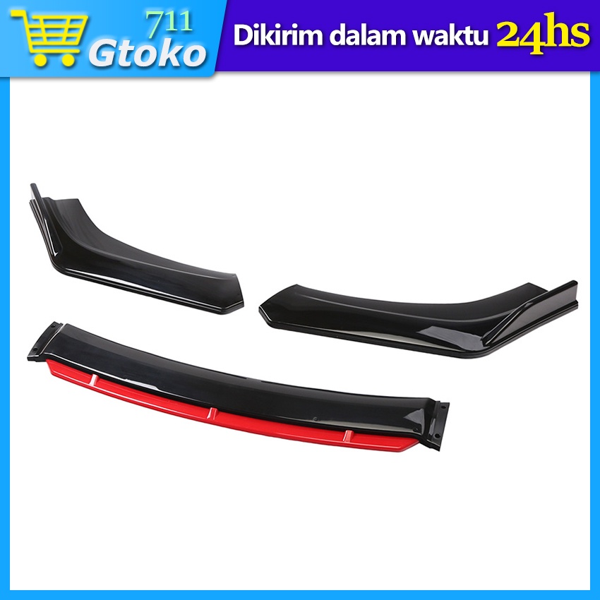 Jual Front Lips Bumper Depan Winglet Mobil Splitter Bumper Universal ...