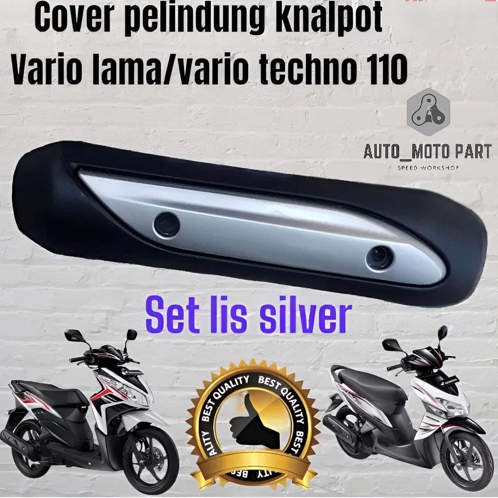 Jual cover knalpot vario lama dan vario 110 techno KVB set list non ...