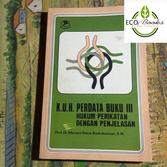 Jual Ecobooks - Hukum perikatan dengan penjelasan | Shopee Indonesia