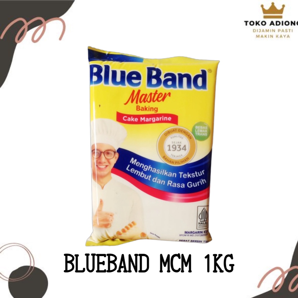 Jual BlueBand MCM 1Kg - Margarine MCM kemasan 1kg - Margarine | Shopee ...
