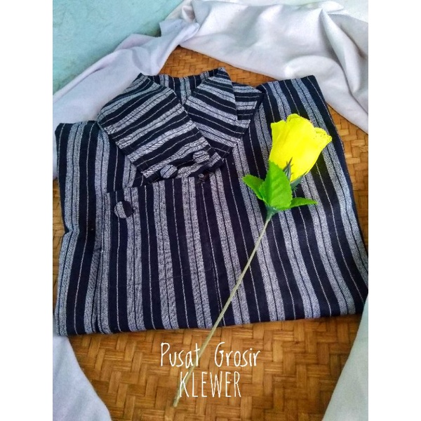 Jual Kebaya dan Sorjan Surjan Lurik Dewasa / Baju Lurik Dewasa Khas Jawa/Pakaian Adat Jawa Lurik ...