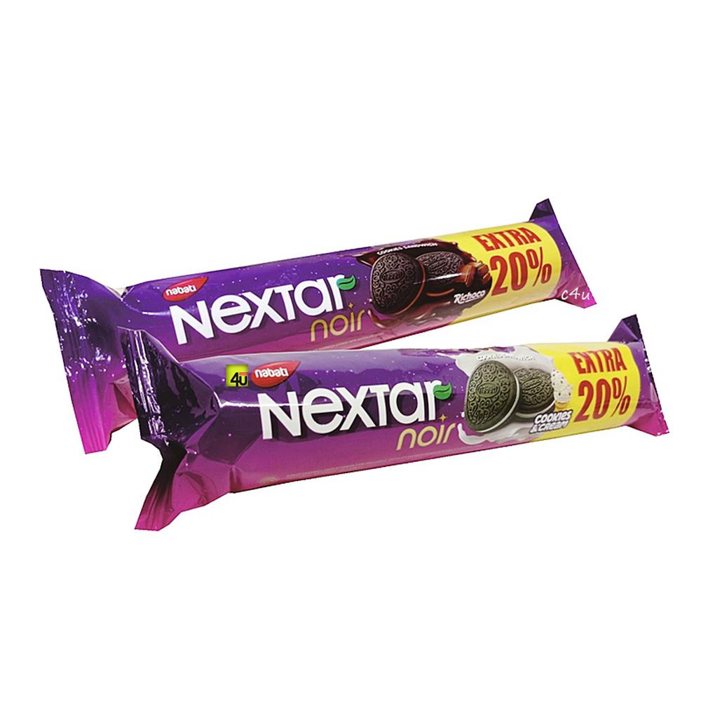 Jual Nextar Noir Biskuit Sandwich 120 Gr + 24 Gr | Shopee Indonesia