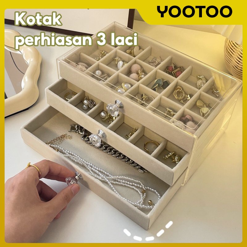Jual YooToo Accesories box / tempat perhiasan / kotak perhiasan ...